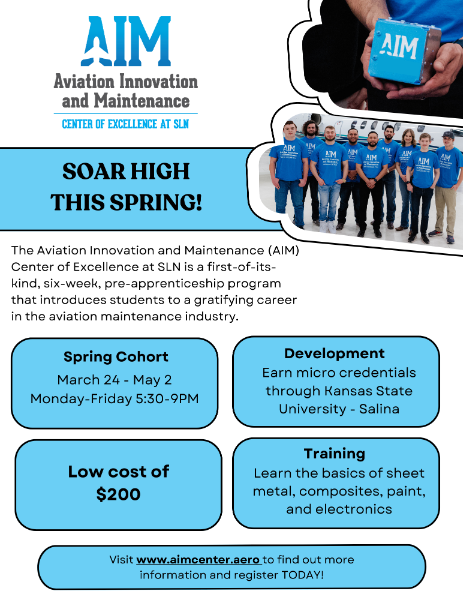 Ell-Saline USD 307 - AIM (Aviation, Innovation, and Maintenance) Program
